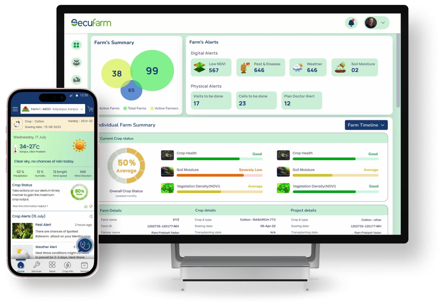 Comprehensive Agricultural Farm Management Platform